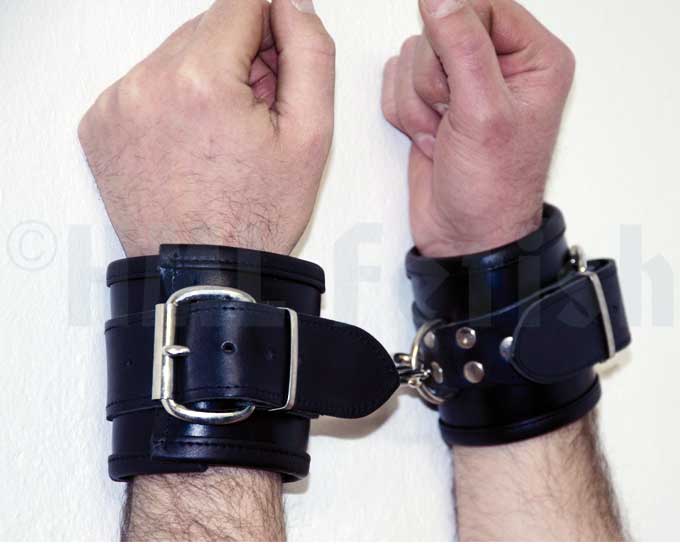 Padded Leather Restraints - HML Fetish Shop